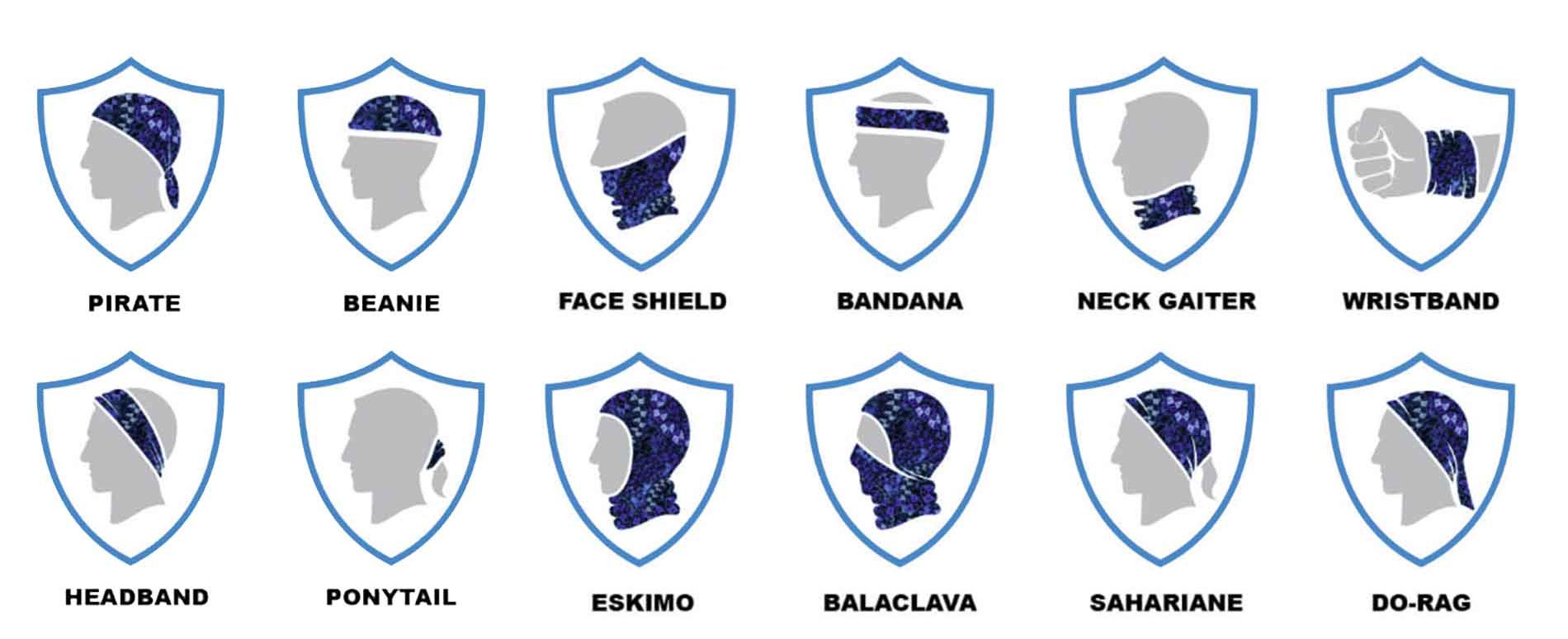 What is a Neck Gaiter and How do I wear one? - Bandanas Blog